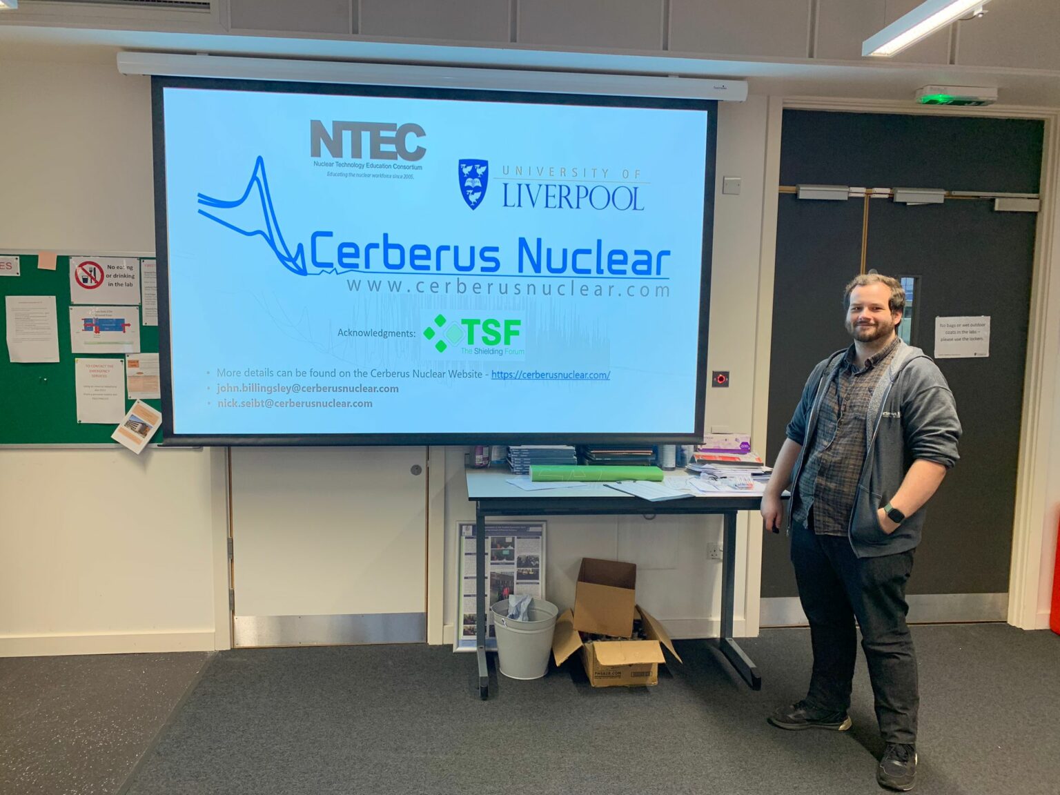 Cerberus Nuclear Present at NTEC Radiation Shielding Module - Cerberus ...
